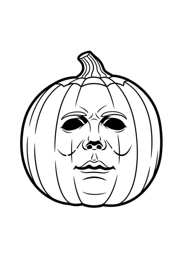 53 Michael Myers Coloring Pages - Free Printable Pdfs
